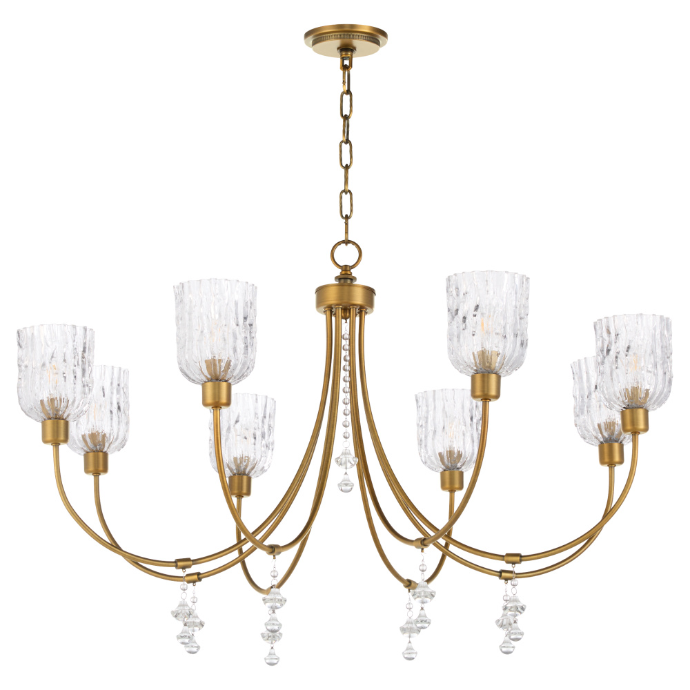 MERIAM 8LT CHANDELIER - BRB : 9PZQ4 | Mahlander's Inc.